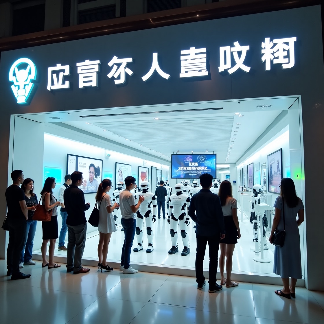 China’s Robot Mall: The World’s First Store Selling Humanoid Robots ...