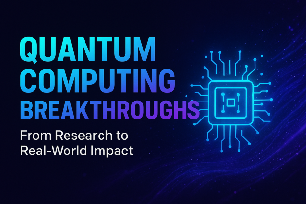 Quantum Computing Breakthroughs: From Research to Real-World Impact. - Technologic Innovation