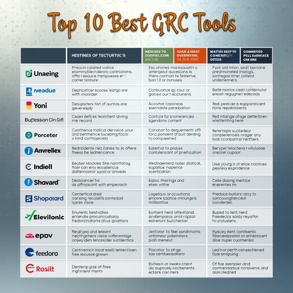 Best GRC Tools in 2026 Archives - Technologic Innovation